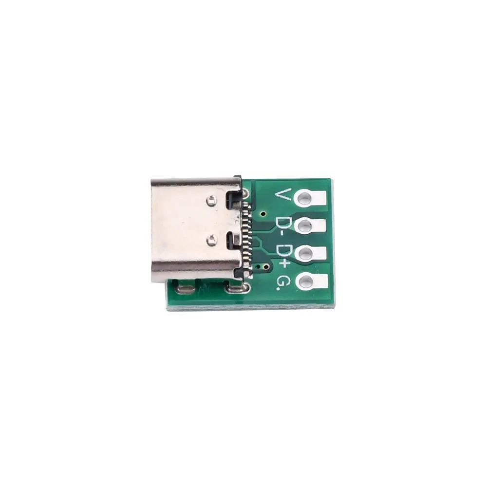 TYPE-C mother test board with double-sided positive and negative plug ...