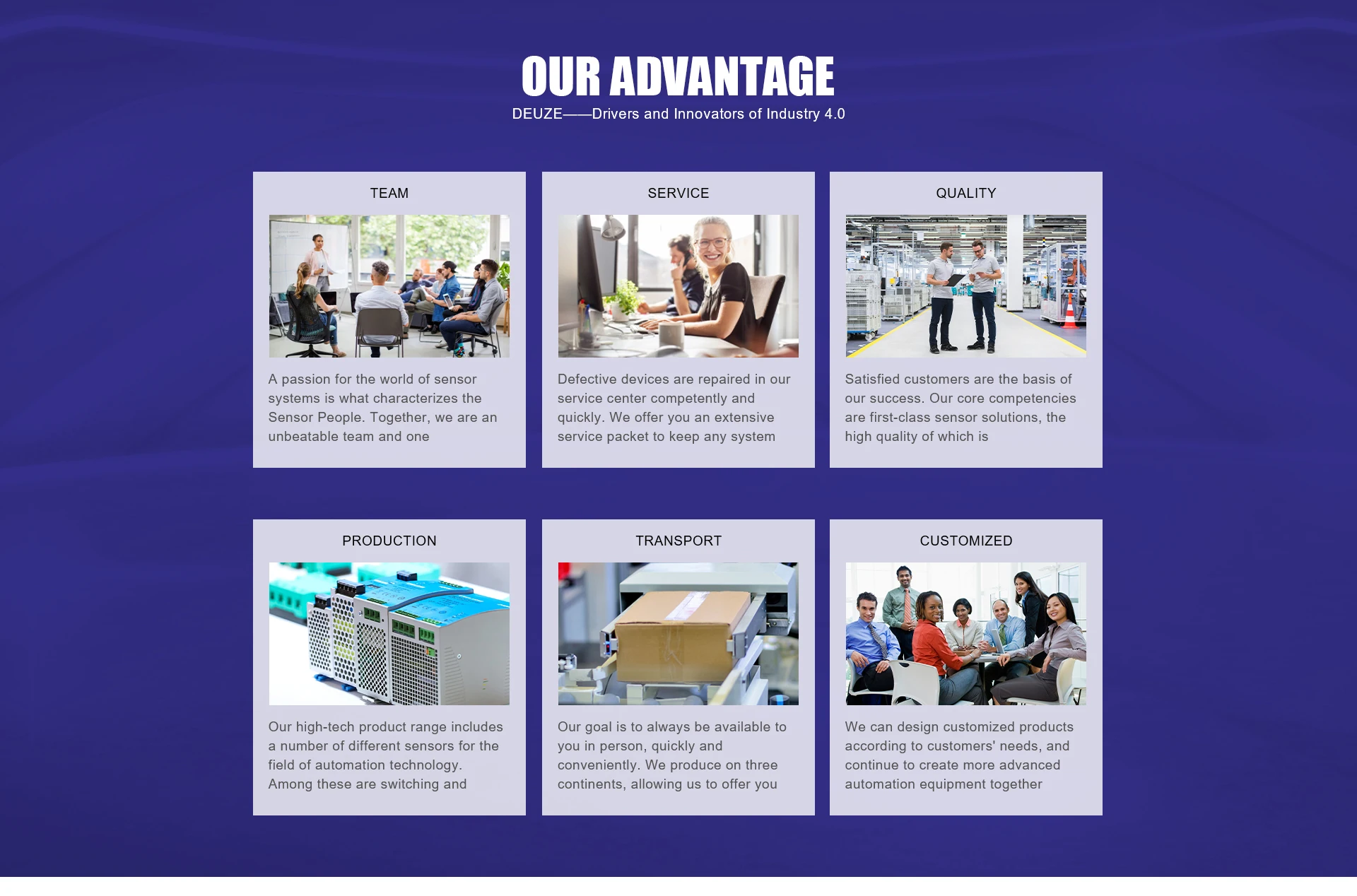 Company Overview - Deuze Electronics (shenzhen) Co., Ltd.