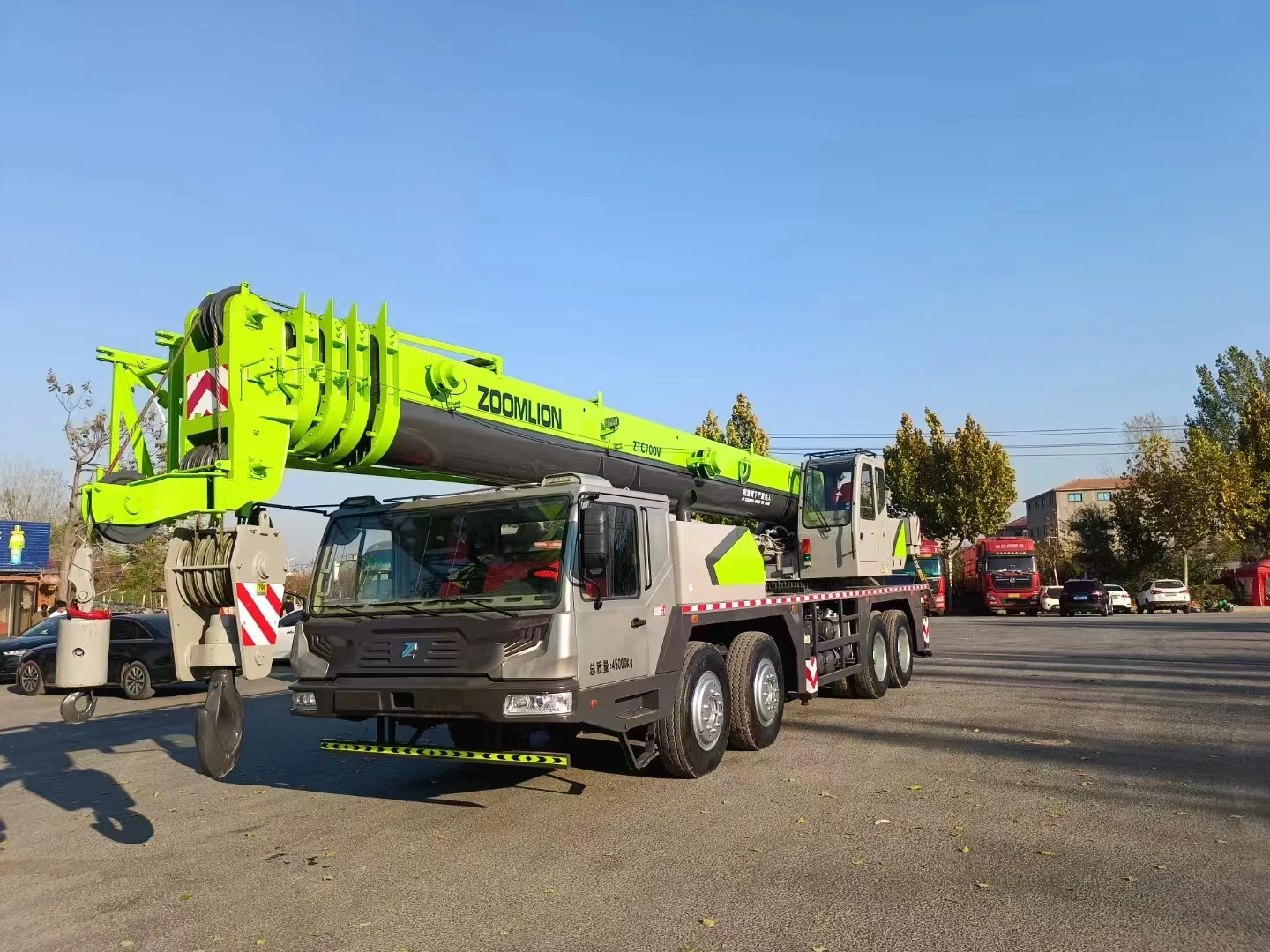 Used SANY STC500E 50 Ton Truck Crane Excellent Condition Hot Sale Cheap ...
