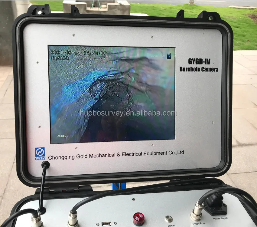 Deep Well Inspection Camera Digital Borehole Camera 360 Degree Rotary ...