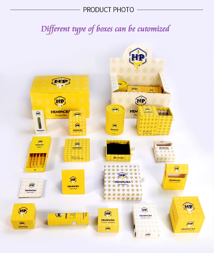 Custom Logo Luxury Safety Matchboxes Match Candle Cigar Slide Opening ...