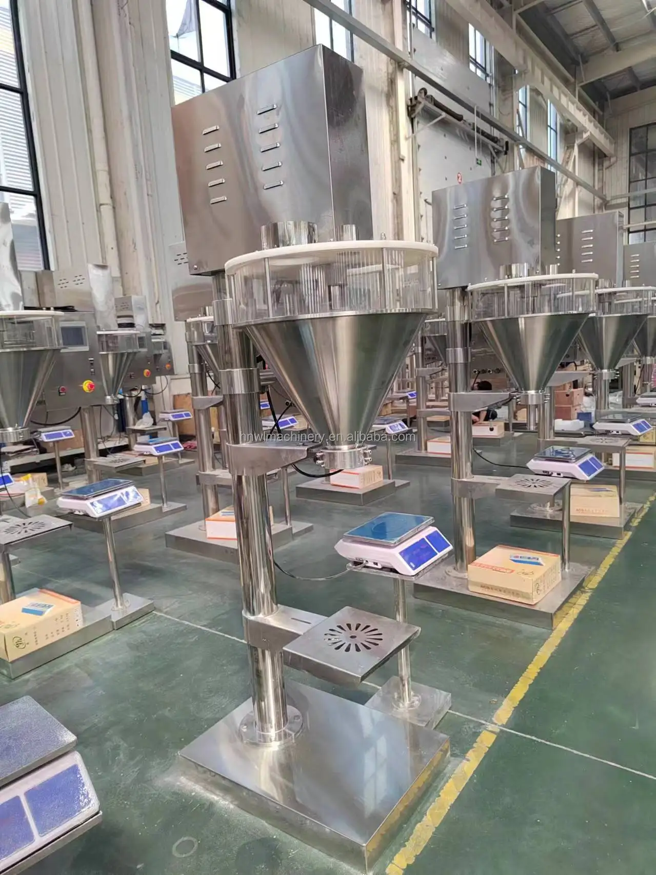 2024 Automatic Net Weigh 5kg 10kg 25kg 50kg Cement Powder Flour Bag ...