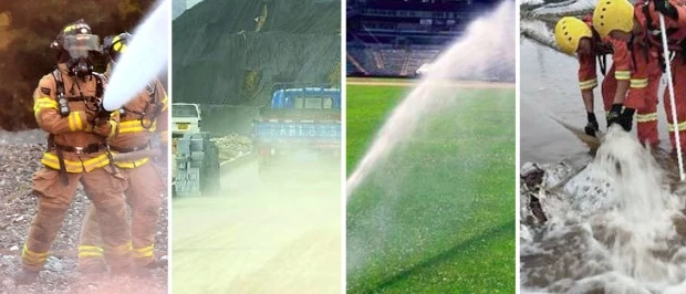 Heavy Duty Fire Hydrant Fabric Roll Lay Flat Garden Water Hose Pipe 30m ...