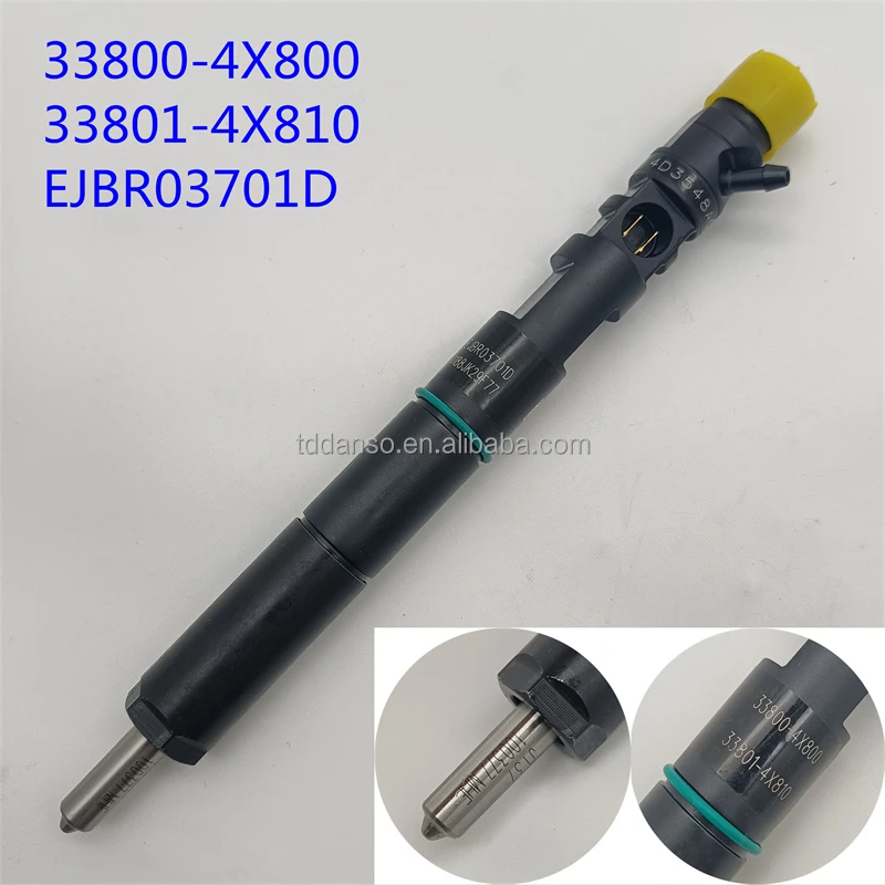 Common rail injector 33800-4A700 28236381 KIA 33800-4A710 28229873 for ...