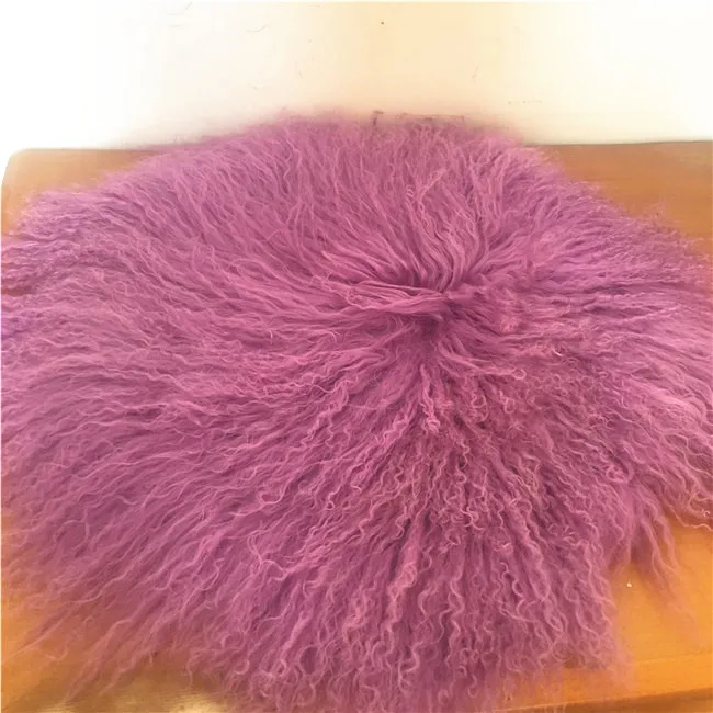 Natural Color Curly Long Hair Sheepskin Rug - Buy Natural Color Curly ...