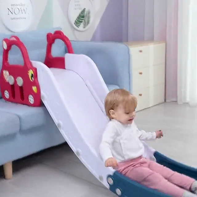 Family Soft Multi Use Living Room Sofa Slide Kids Indoor Slide Toy ...