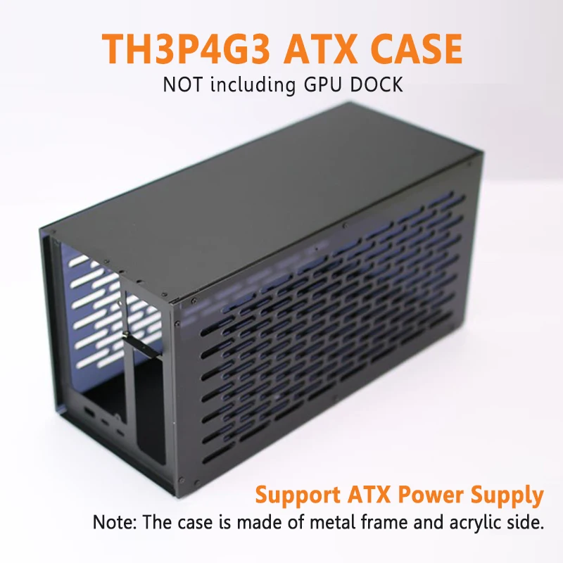 Metal Case For Th3p4g3 Thunderbolt-gpu Dock External Graphics Card ...