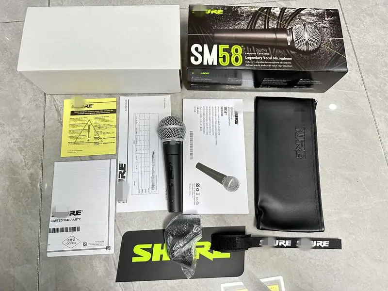 Hot Selling Professional Sm58s Cardioid Dynamic Recording Studio Microfone Vocal Handheld Wired ...