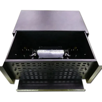 96 Core Drawer Sliding Rack Mounted 19inch Fiber Optic Distribution ...