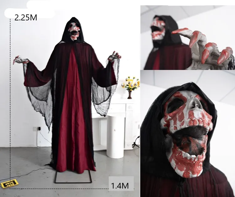 Halloween Haunted House Props - Realistic Animated Fences