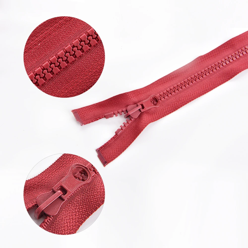 #3 #5 Plastic Resin Zipper Open End For Clothing/ Bags - Buy Plastic ...