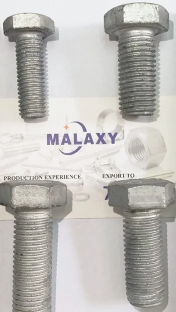 Malaxy High Quality Stainless Steel Din933 Hex Head Bolt And Nut ...