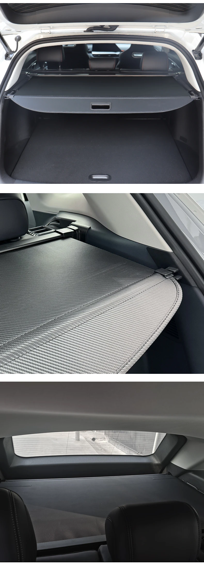 Retractable Trunk Cargo Cover for Geely EX5 - Durable, Waterproof ...