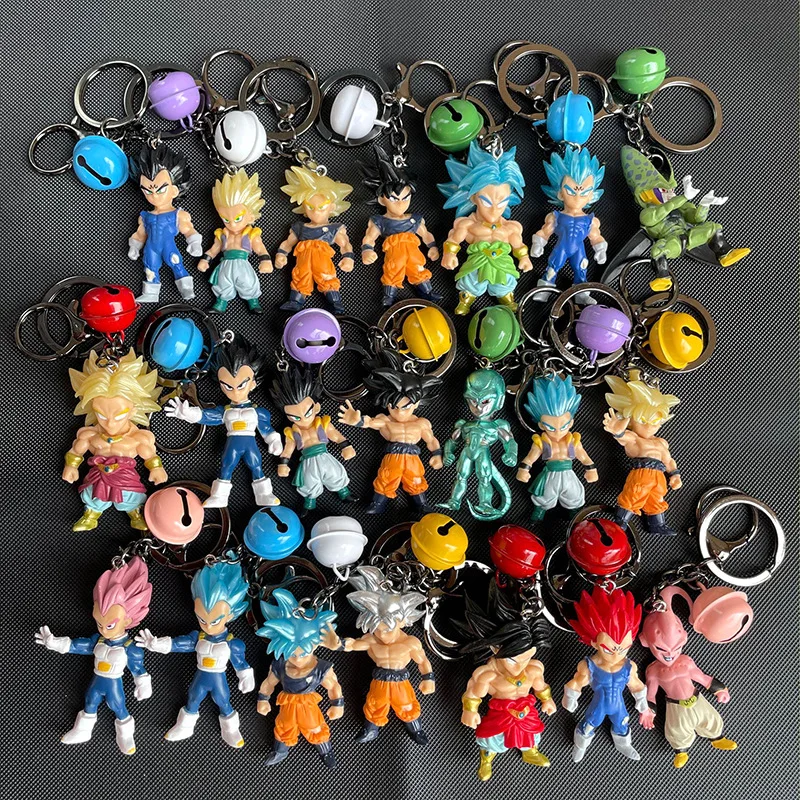 Wholesale Creative 3d Rubber Anime Doll Figurine Set