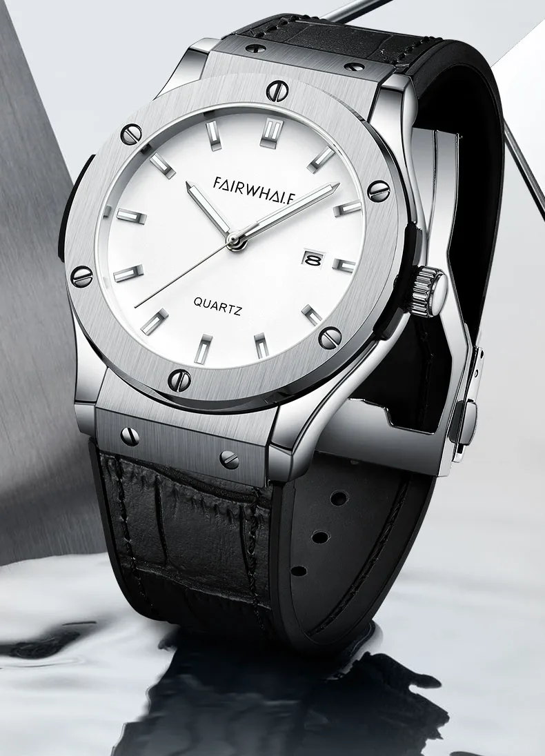 High Quality Quartz Watch Mineral Strengthened Glass Mirror Fashion ...
