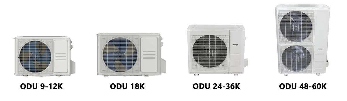 Factory Cassette Type HVAC Systems Central Air Conditioner Ceiling ...