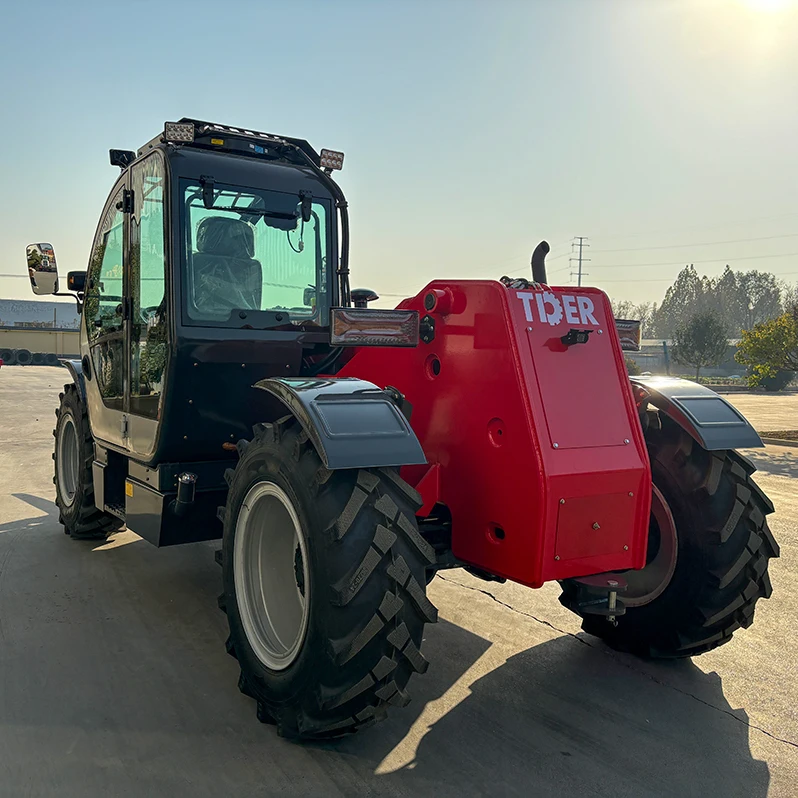 Tder Telehandler 3500kg 3.5ton Ce Iso Forklift Diesel Telehandler ...