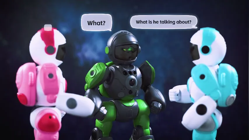 Rc Robot For Kids With Intelligent Programming Infrared Controller ...