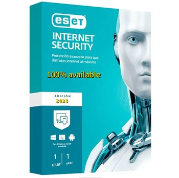 24 Hour Online Ready Stock Eset Internet Security Key (1 Pc 1 Year ...