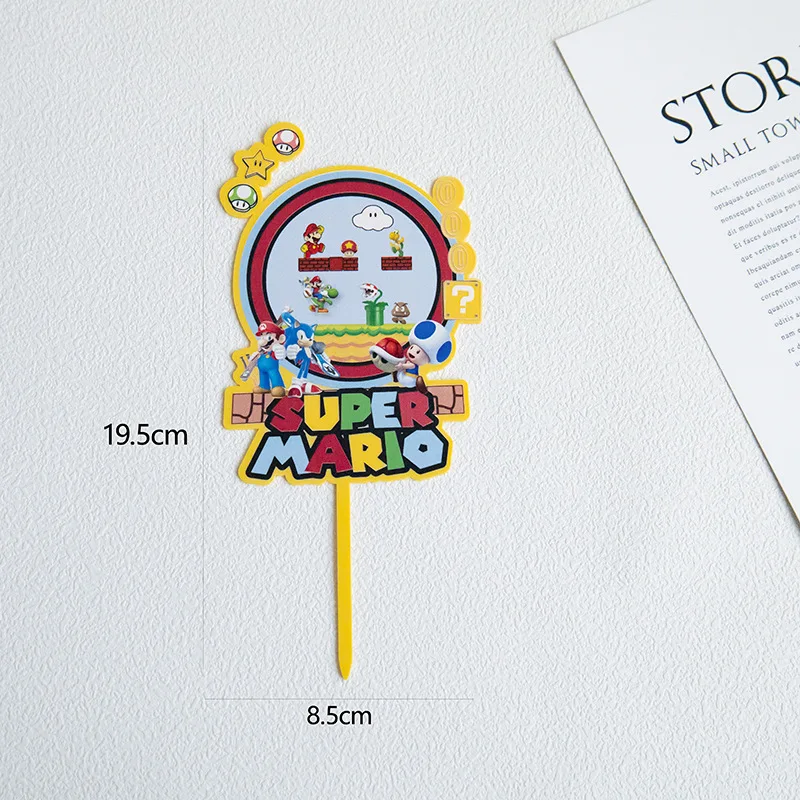 New Arrival Happy Birthday Cake Topper Decoration Cartoon Character ...