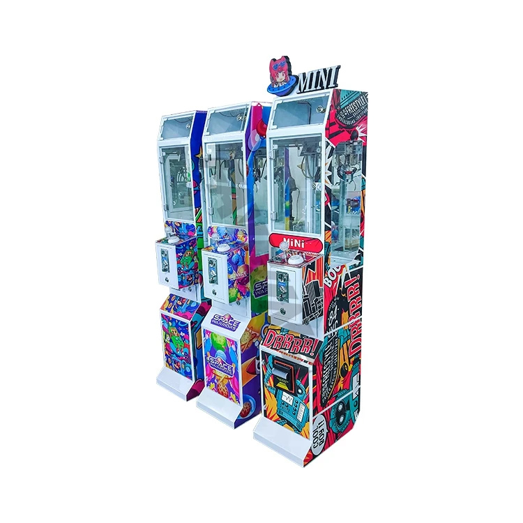 Mini Claw Machine Coin Operated Gift Vending Machine Custom Arcade ...