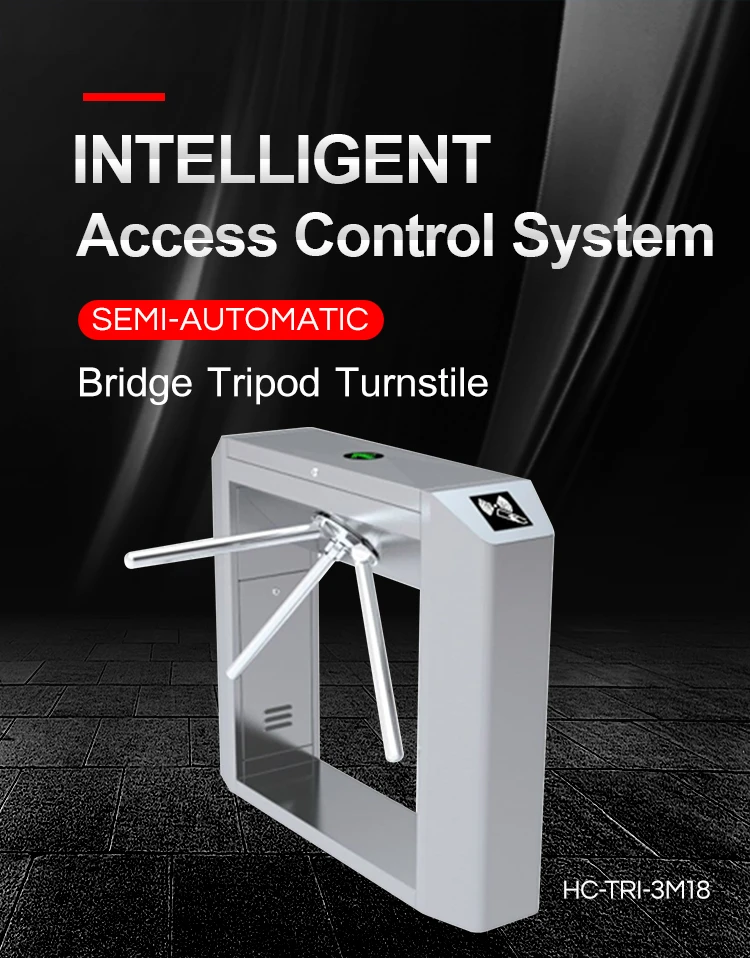 Tripod Turnstile with QR Code Access Control - UNIQSCAN