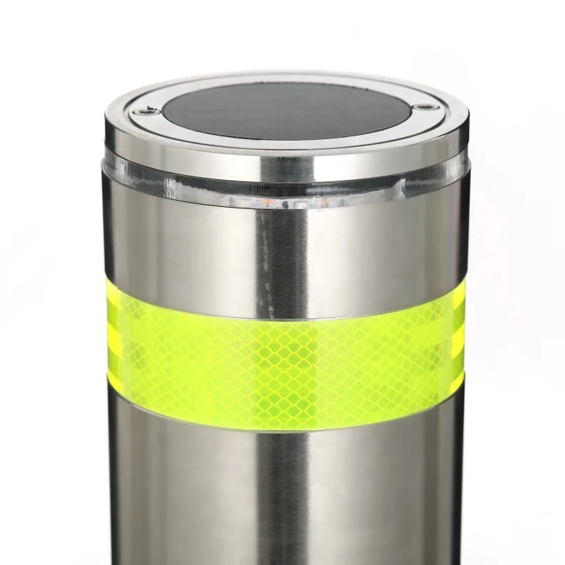 Stainless Steel Solar Light Bollard Solar Bettery Bollard Removable ...