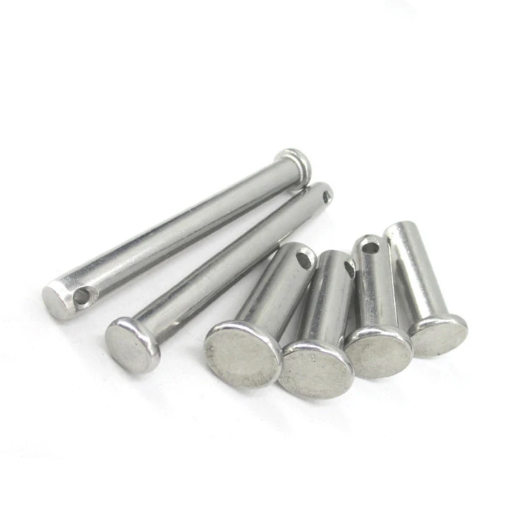 Stainless Steel Clevis Pins With Head Clevis Lock Pin Hole Adjustable with Head Stainless Steel ...
