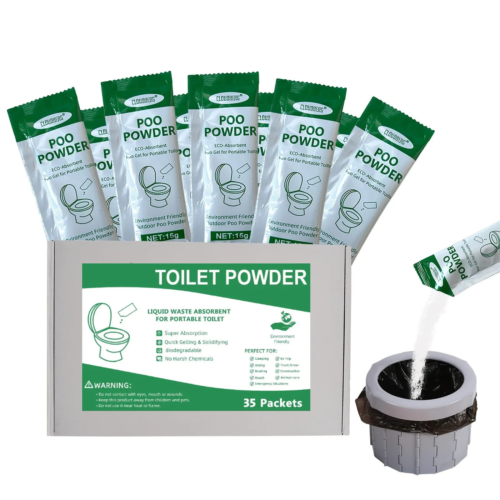 Dissolvable Sap Sachet Sodium Polyacrylate Fluid Absorber Pva Water ...