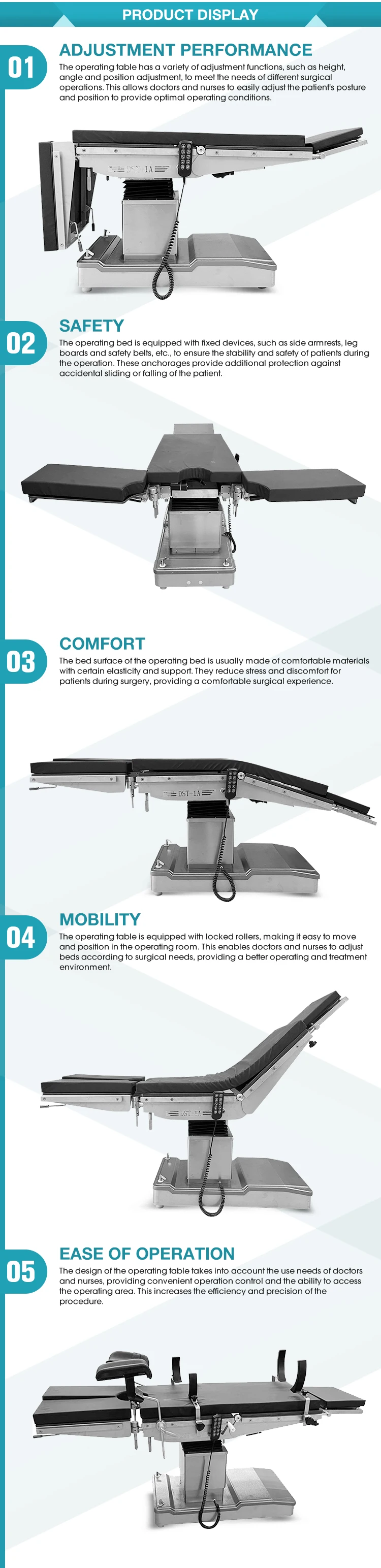Medical Equipment Hospital Furniture Electric Examination Electric ...