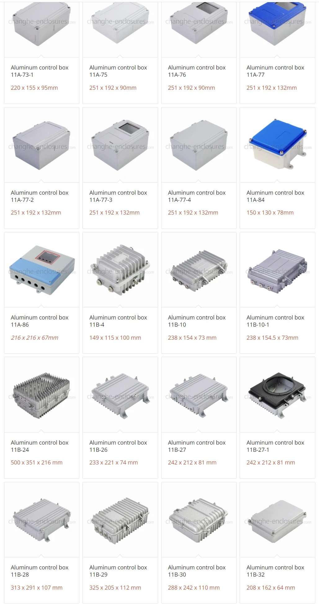 CHANGHE IP65 Aluminium Electronics Enclosure - Durable & Customizable