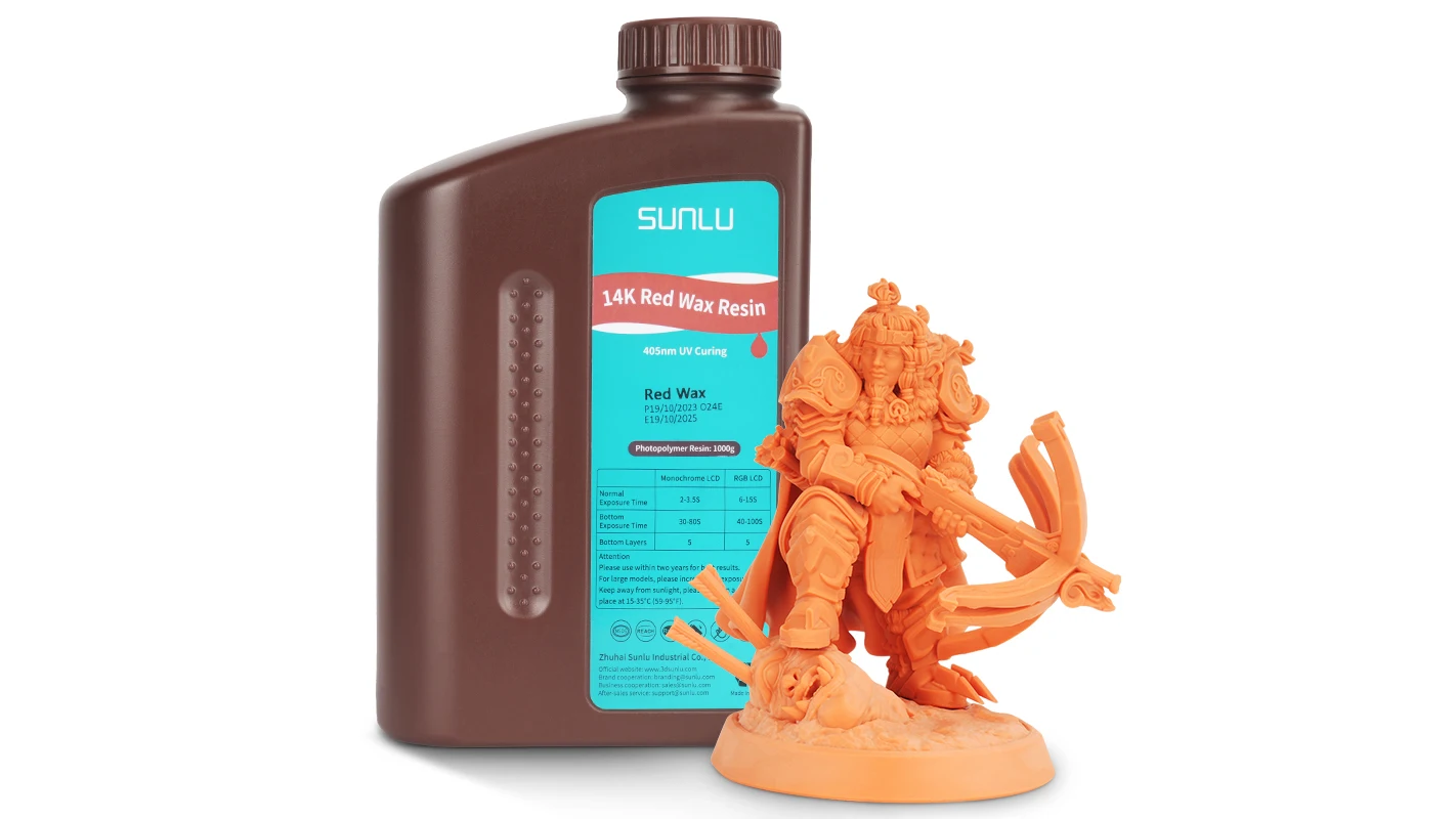 14k Red Wax 3d Print Resins 1kg Resin For 3d Printing Multicolor ...