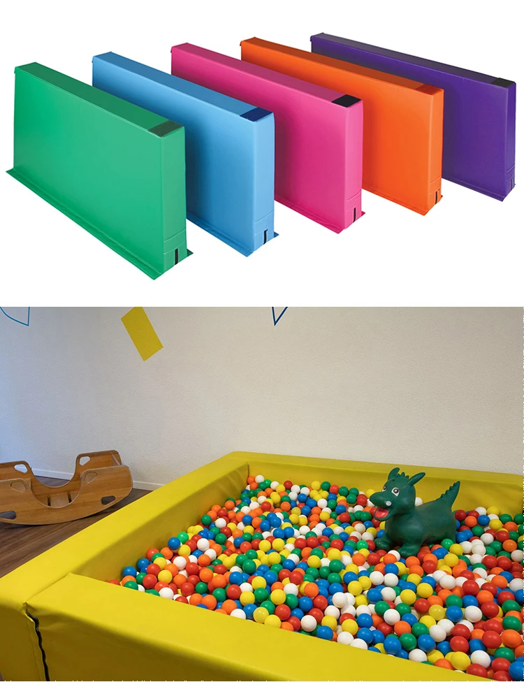 Custom Colors and Sizes Divider Wall PVC and Soft Foam Divider Wall ...