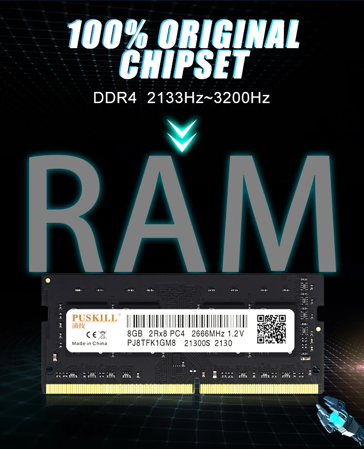 PUSKILL DDR4 Memory - Upgrade Your Gaming Laptop Today