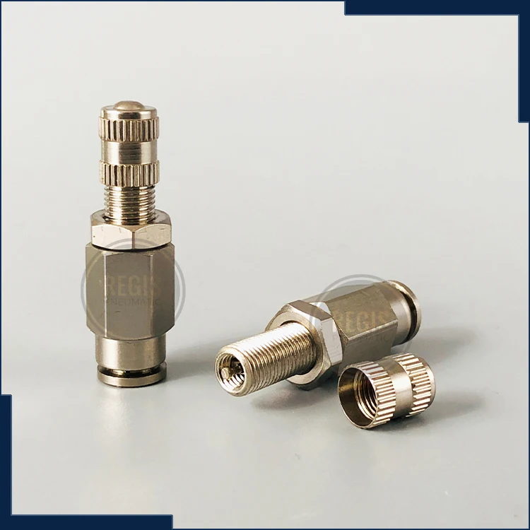 Inflation Valve Airline Schrader Valve Push Connect Air Brake Line ...