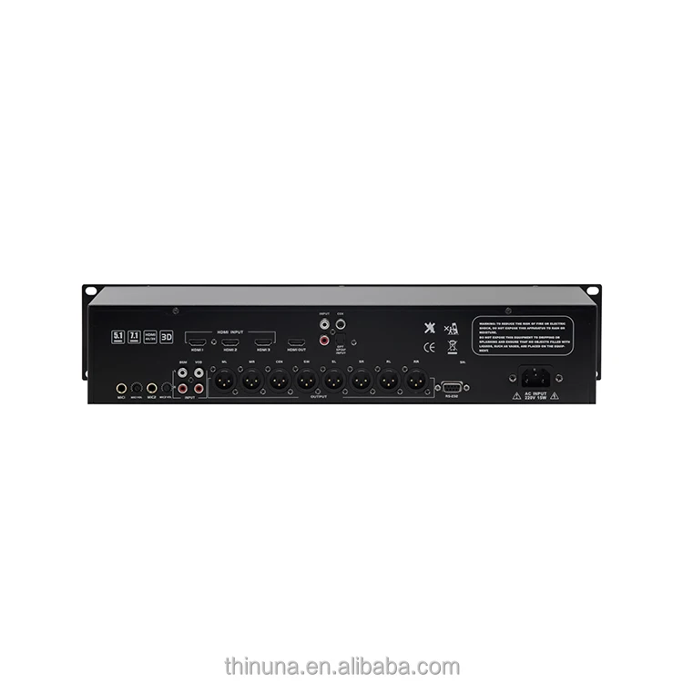 Thinuna Kp-300 Professional Kraoke Pre-effects Ktv Digital Audio Echo Effect Processor Audio ...