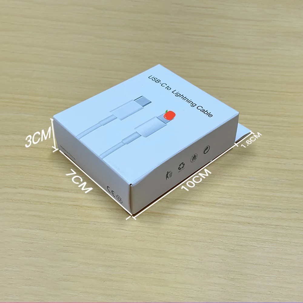 20w Pd Certificated Super Fast Usb-c To Lightning Charging Data Cabl ...