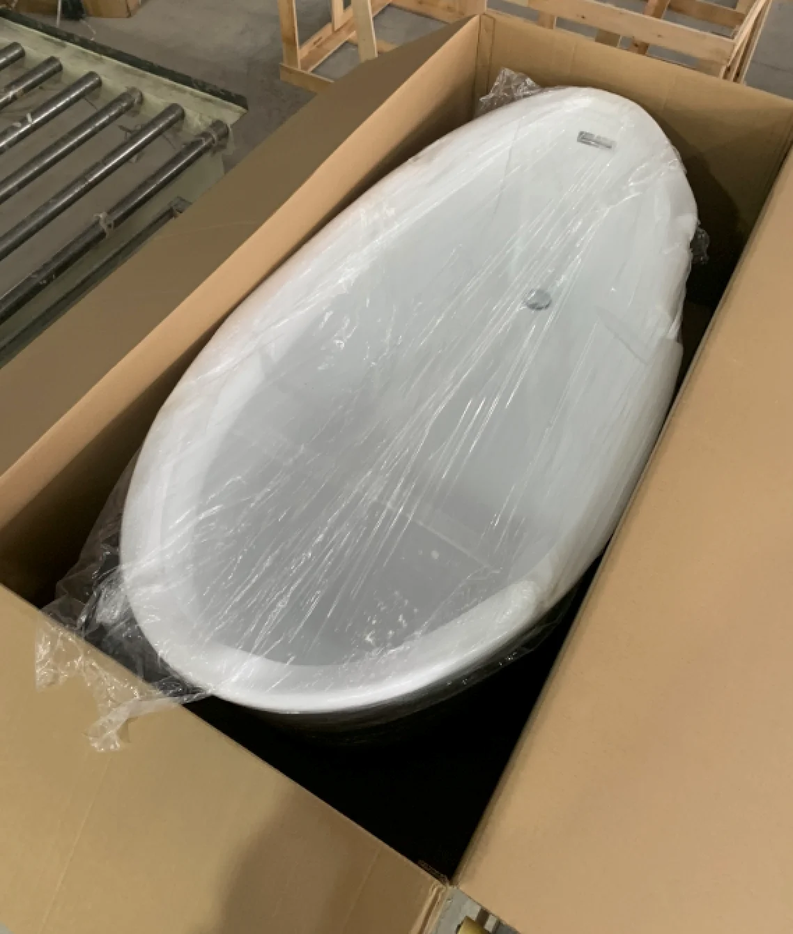 Professional Factory Glass Adult Transparent Black Freestanding Acrylic ...