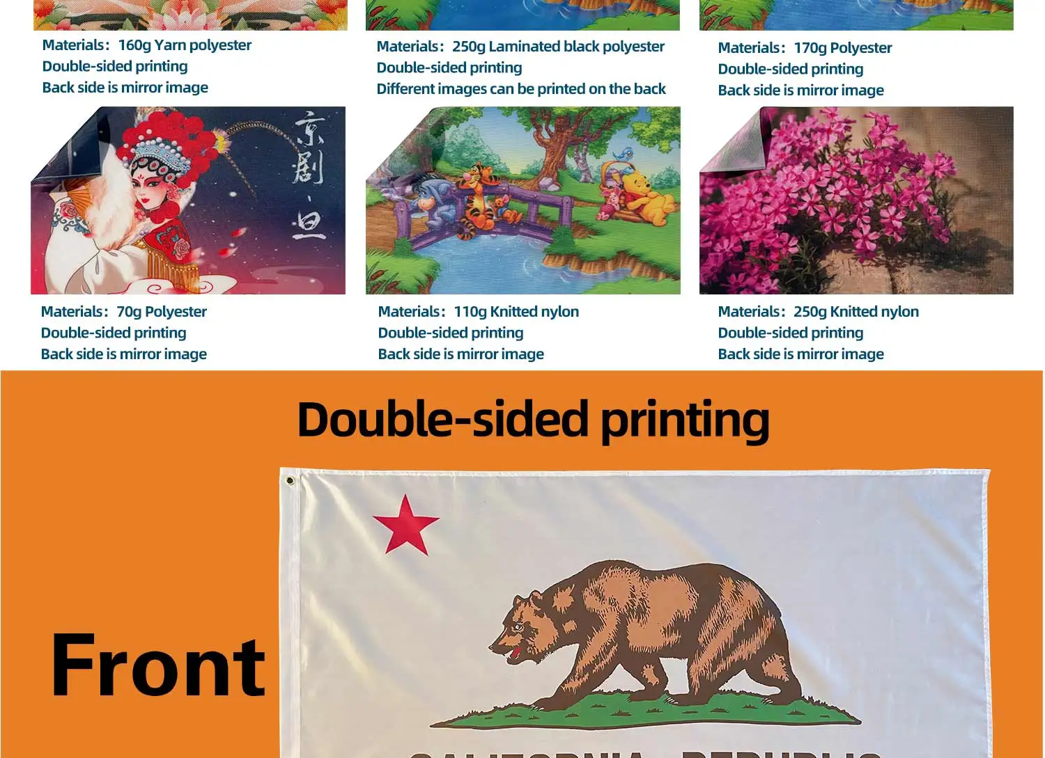 Custom Polyester Flags - Durable Outdoor Promotional Tools
