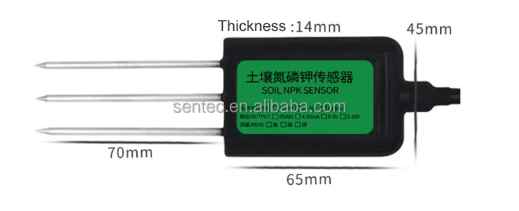 Agricultural 4-20ma Soil PH Nutrient Sensor - SEM225