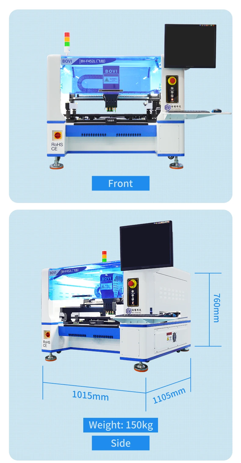 BV-F452 4 Head SMT Desktop Mini Chip Mounting Machine| Alibaba.com
