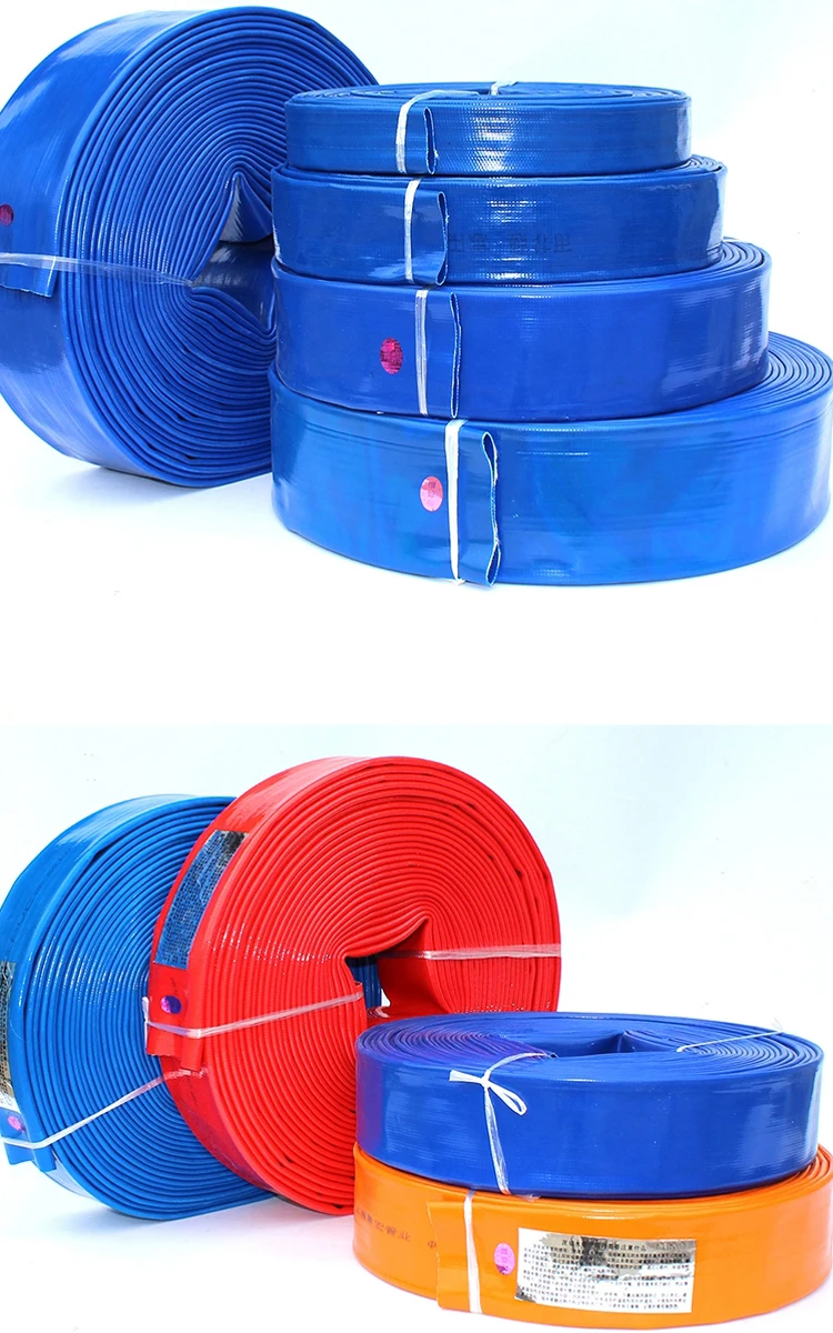 2 Inch Pvc Layflat Hose Water Pump Discharge Ldpe Hose For Agricultural ...