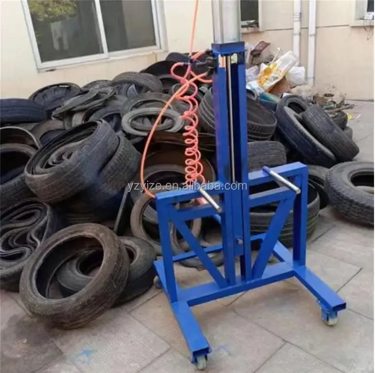 Waste Strip Tire Sidewall Car Tire Cutting Recycling Machine