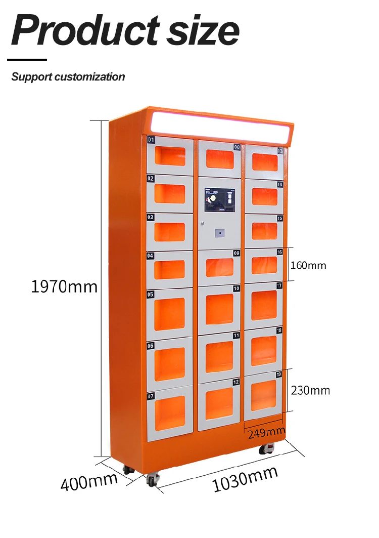 Heat Preservation And Disinfection Smart Food Delivery Locker Cabinet ...