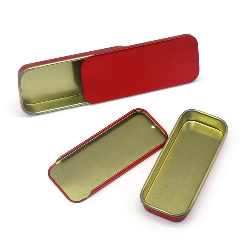 Customizable Metal Tin Containers for Cosmetics & Gifts