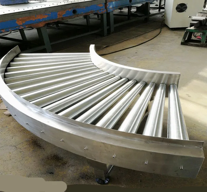 90 Degree Turning Conveyor Roller Conveyor for Package Industry ...