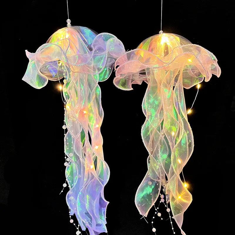 Hot Selling Led Hanging Jellyfish Toy Light up Jellyfish for Decoration ...