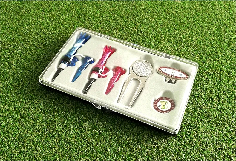 PGM MK008 golf accessories gift set golf TEE mark fork custom golf gift ...