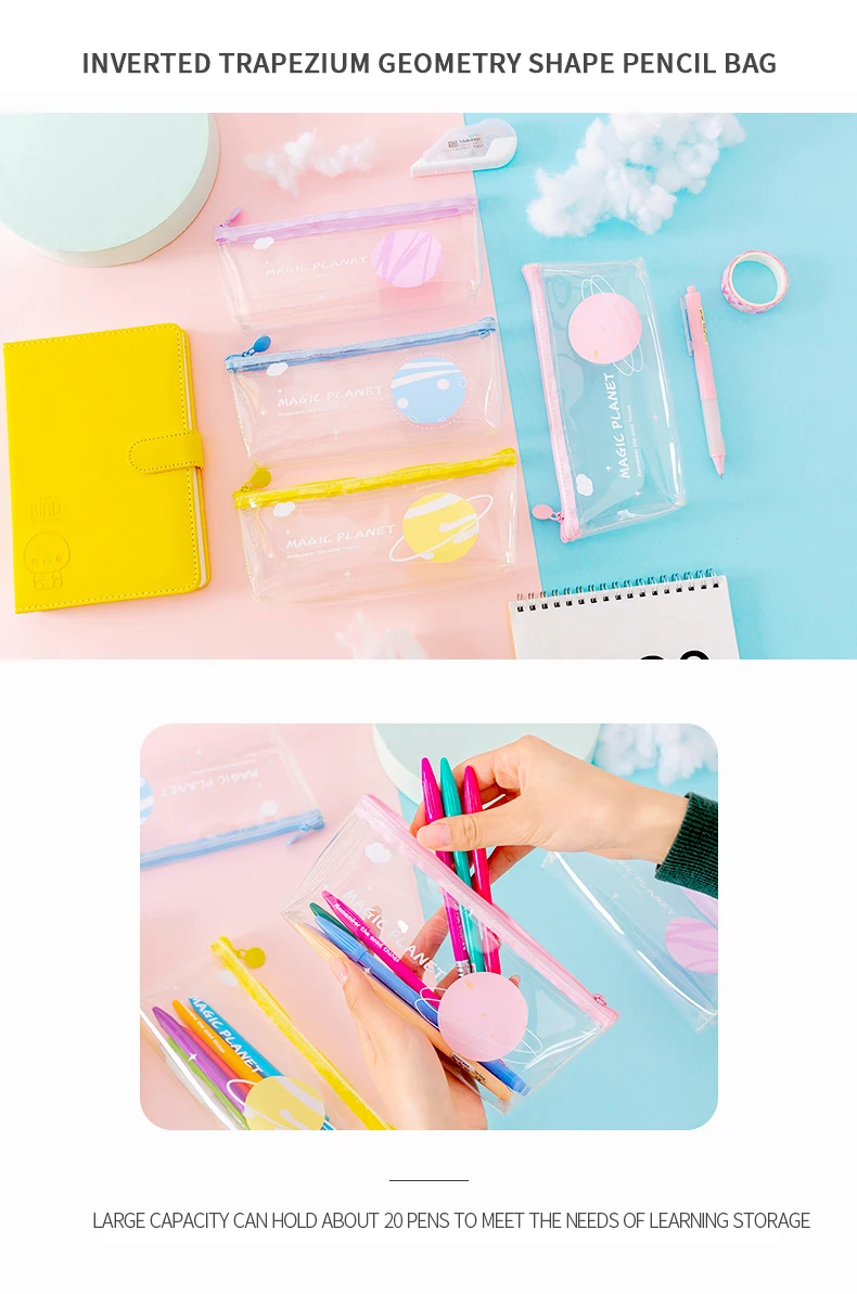 Cute Design Tpu Waterproof Novelty Snack Stationery Pencil Bag Zipper ...