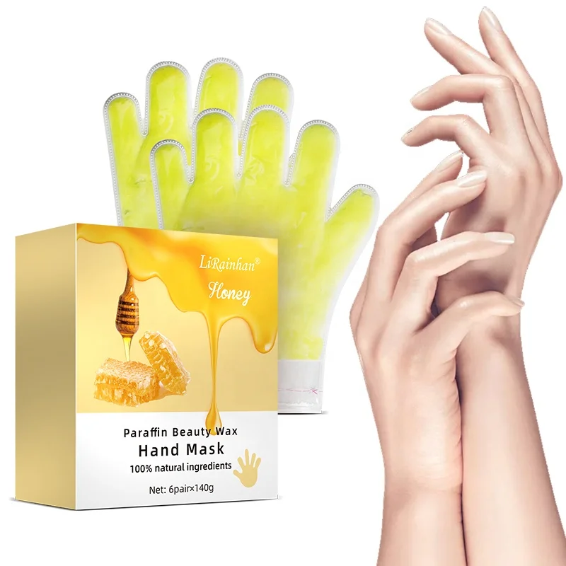 Paraffin Wax Natural Honey Paraffin Beauty Wax Hand Mask Whitening ...